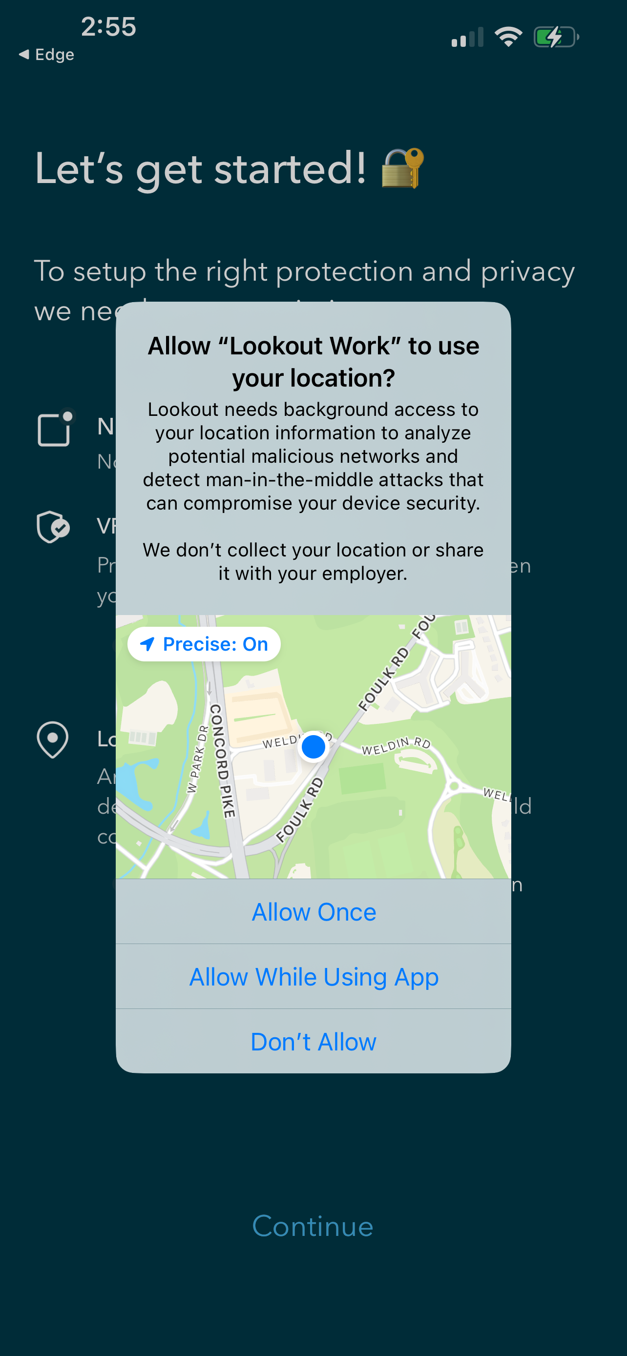 How to set up Lookout Work on a mobile device – Capano Management IT ...