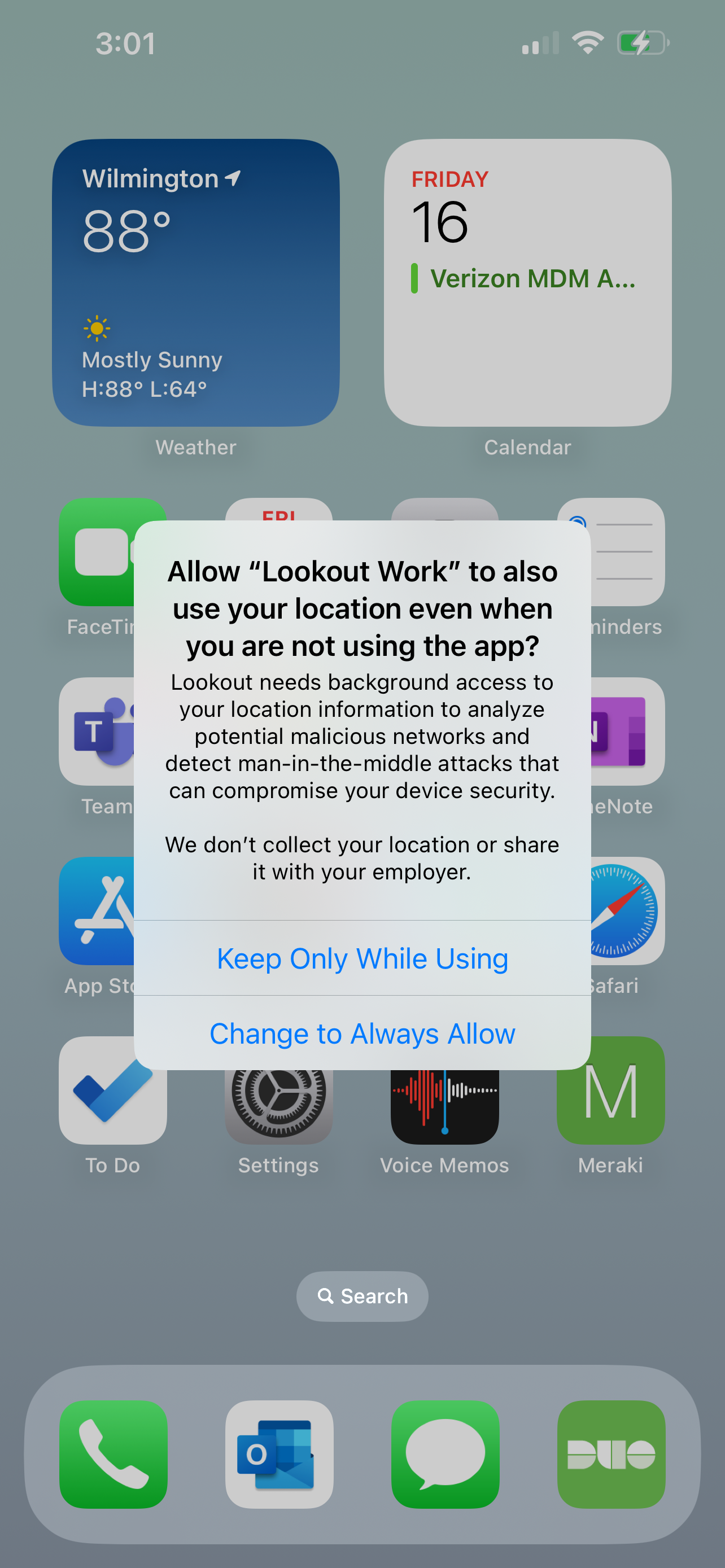 How to set up Lookout Work on a mobile device – Capano Management IT ...